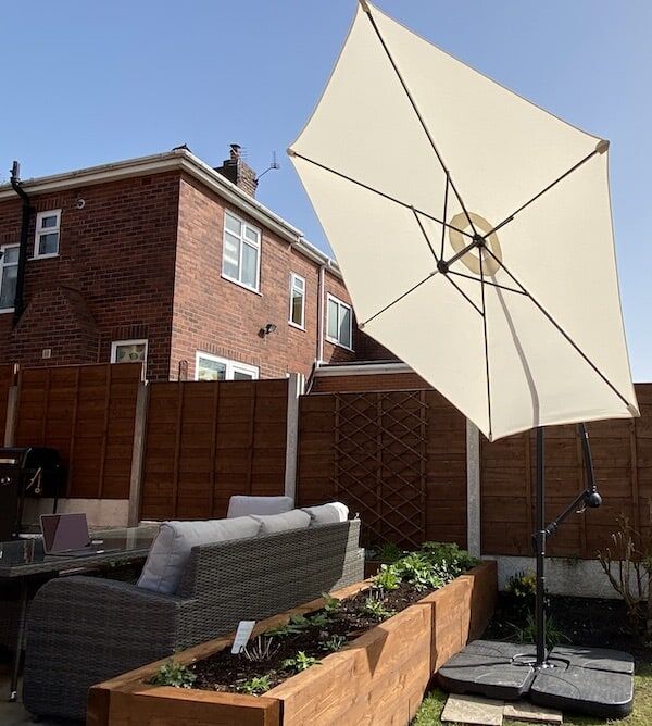 6 Best Cantilever Parasols - 3 years of UK Testing For Durability